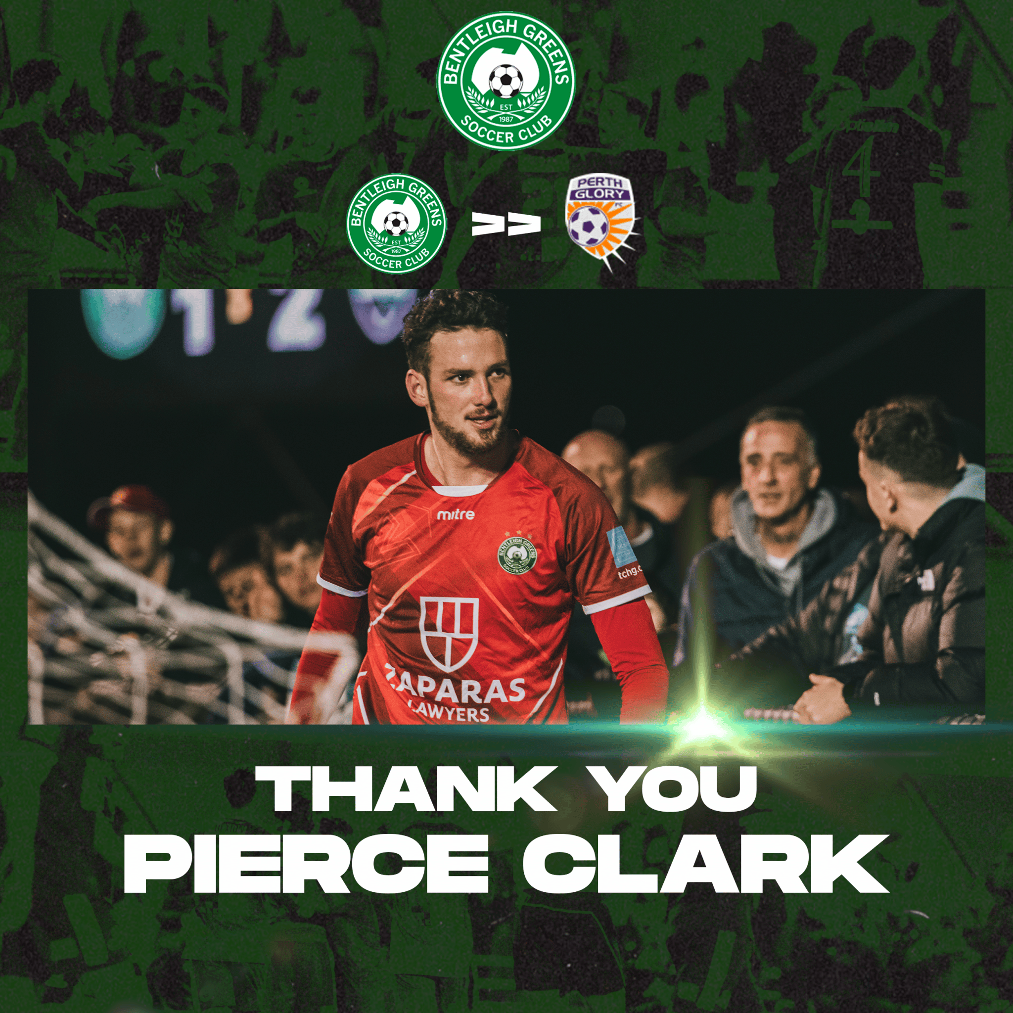 Greens Goalkeeper Clark Signs For A-League Men's Side Perth Glory ...